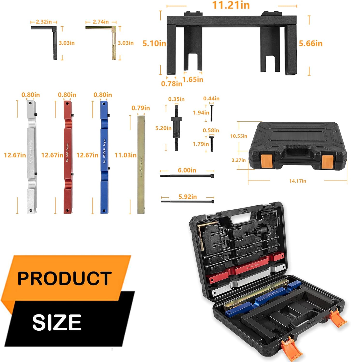 BMW Engine Timing Tool Kit for N51, N52, N53, N54, Nepal | Ubuy