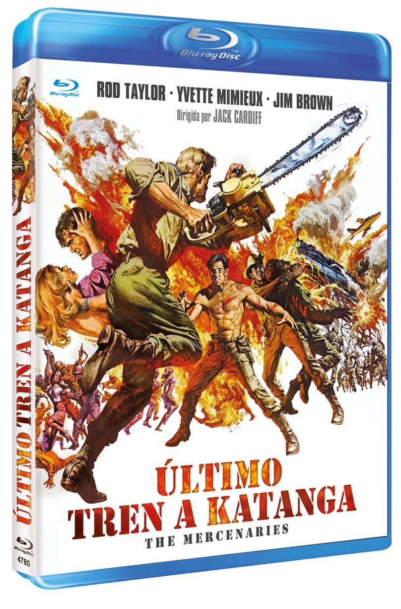 Último Tren A Katanga BD 1968 The Mercenaries [Blu-ray]: Amazon.es: Rod ...