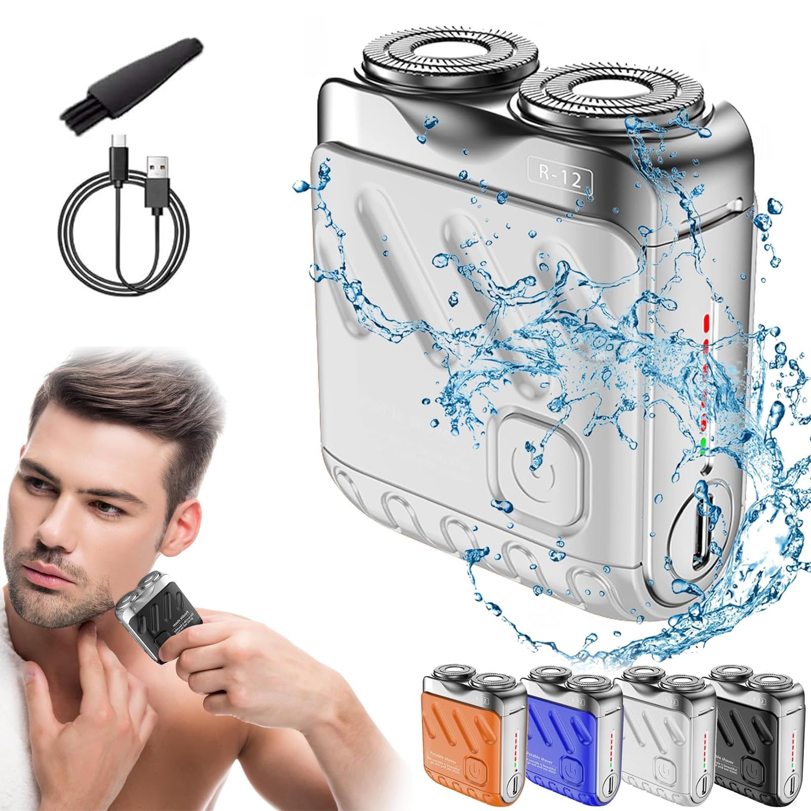Amazon.com: Skywortl Mini Shaver, Beard Shaver, Beard Shaver Mini and ...