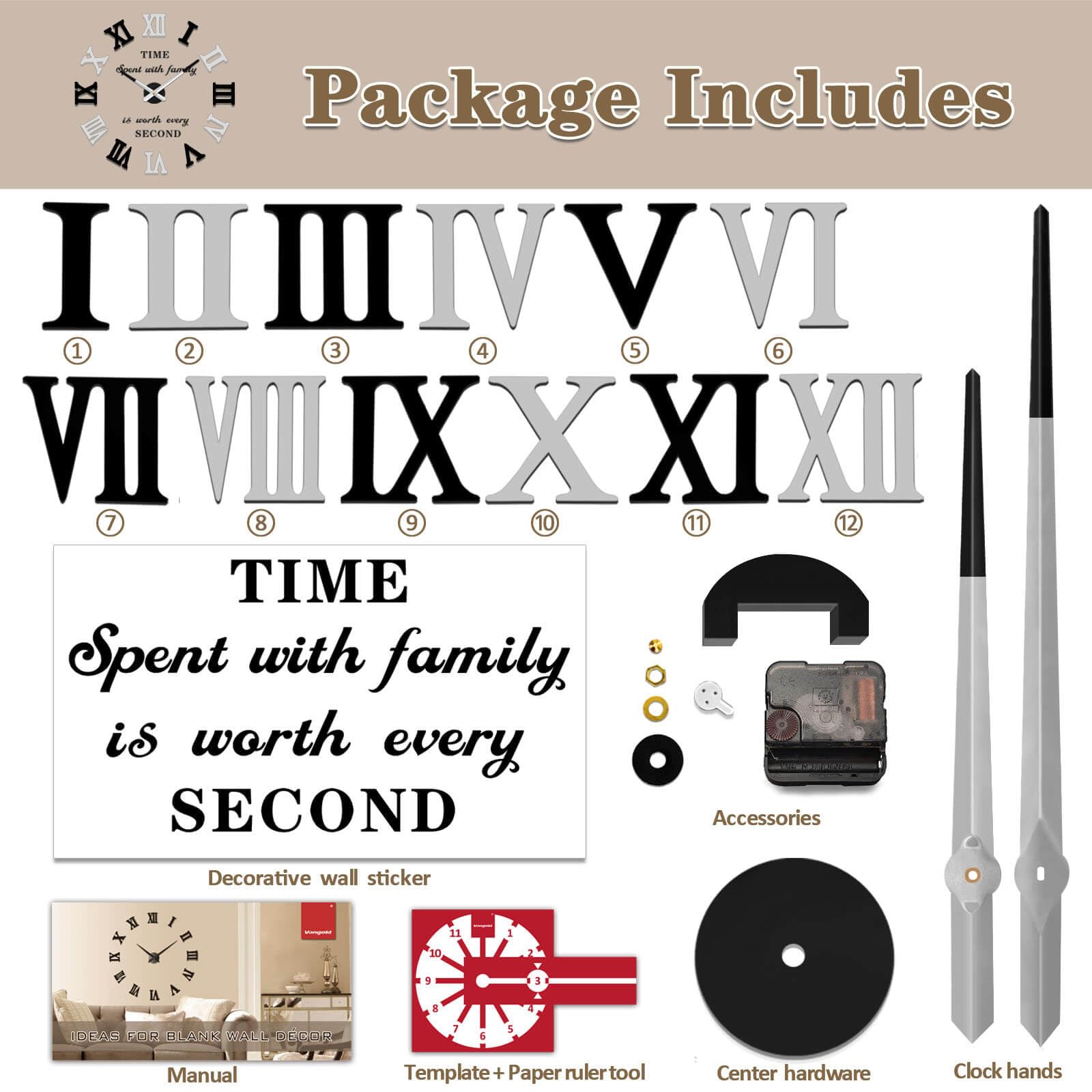 Snapklik.com : Design Wall Clock For California Room Decor