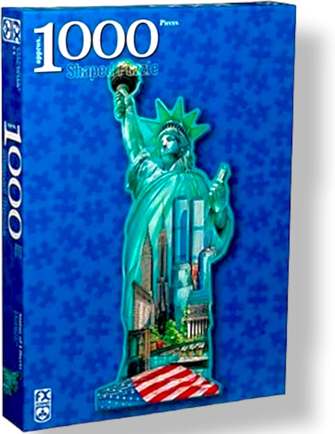 Amazon.com: 1000pc. Statue of Liberty Shaped Puzzle : Toys & Games