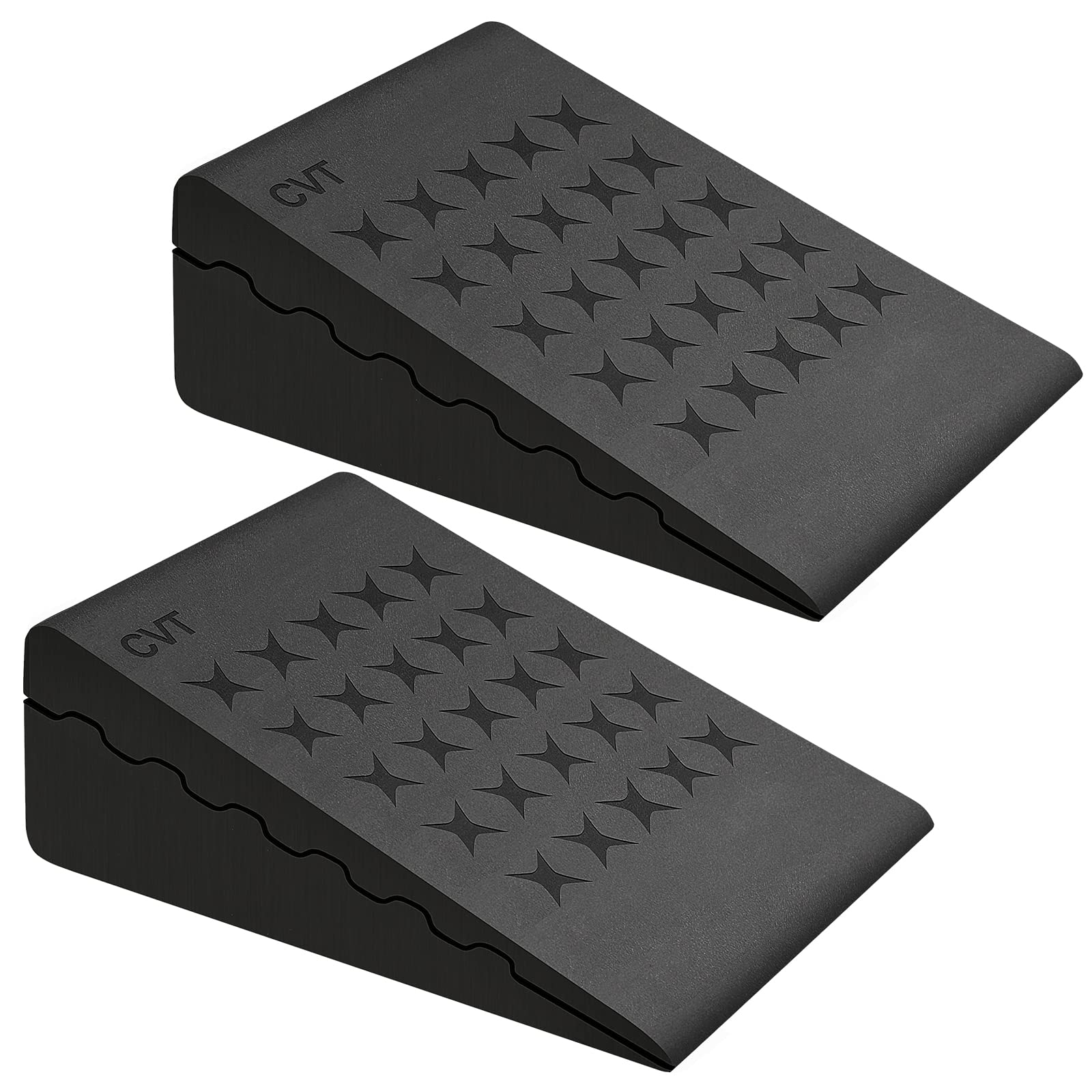 Buy CVT Heavy Duty Squat Wedge Block (Pair) for Fitness and ...