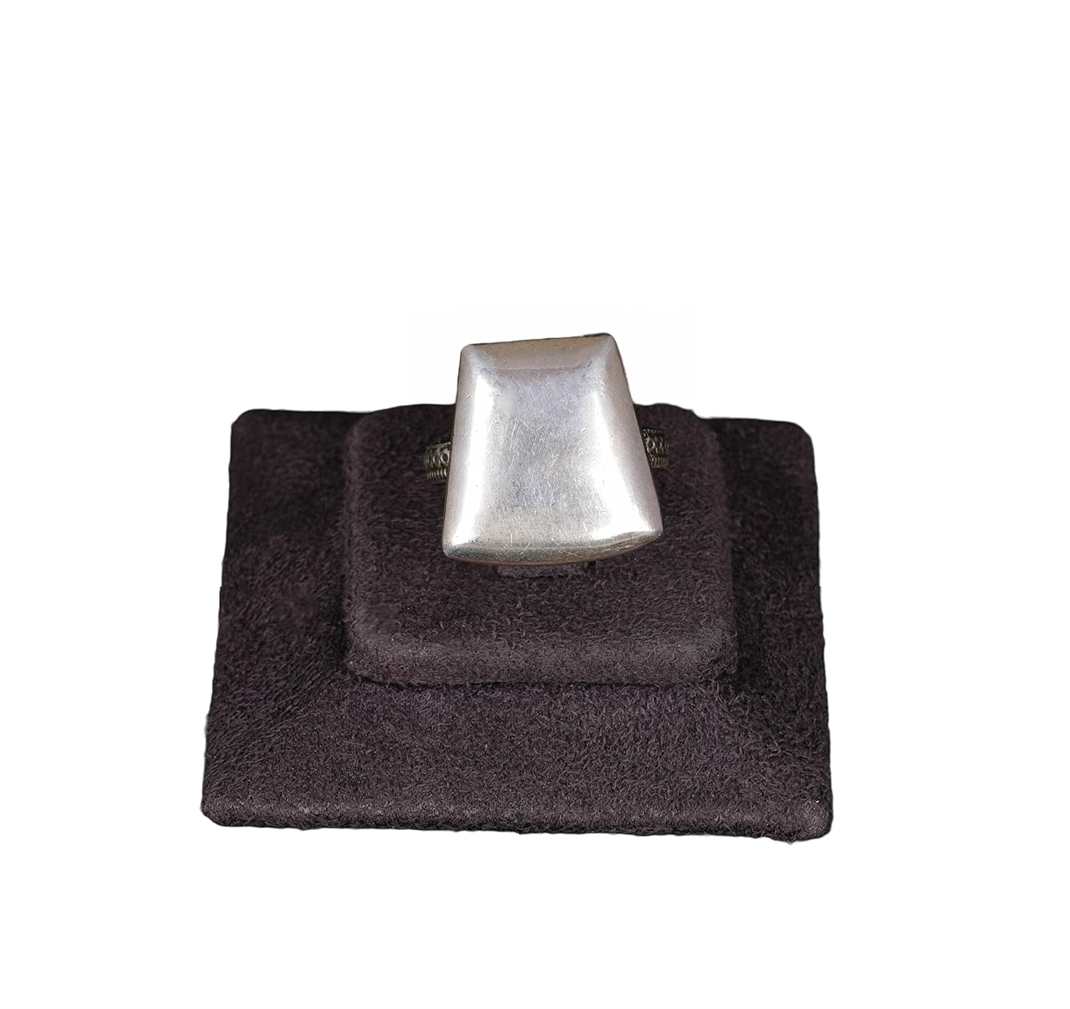 Shyle 925 Solid Sterling Silver Ring, Adya Versatile Matte Ring ...