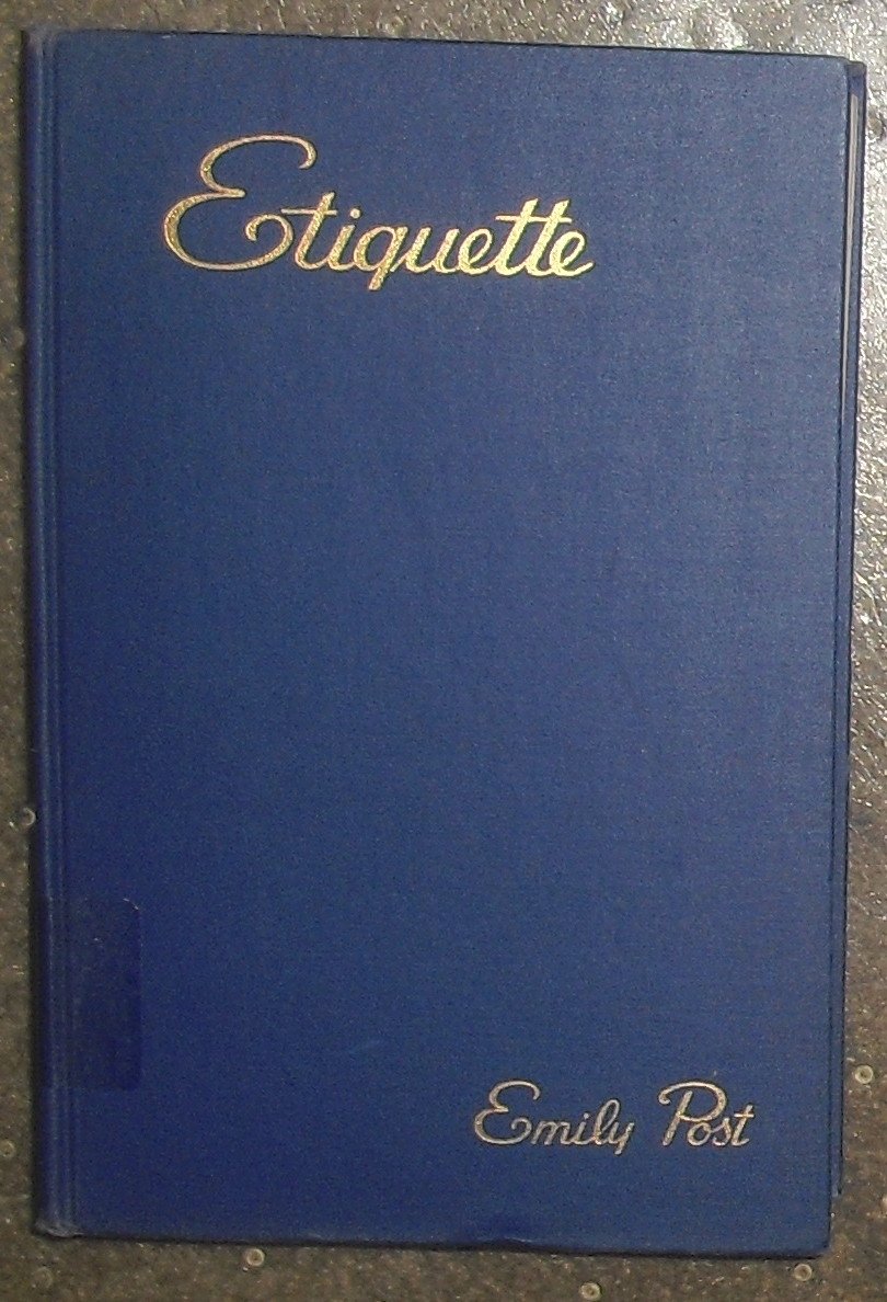 Etiquette: Emily Post: Amazon.com: Books