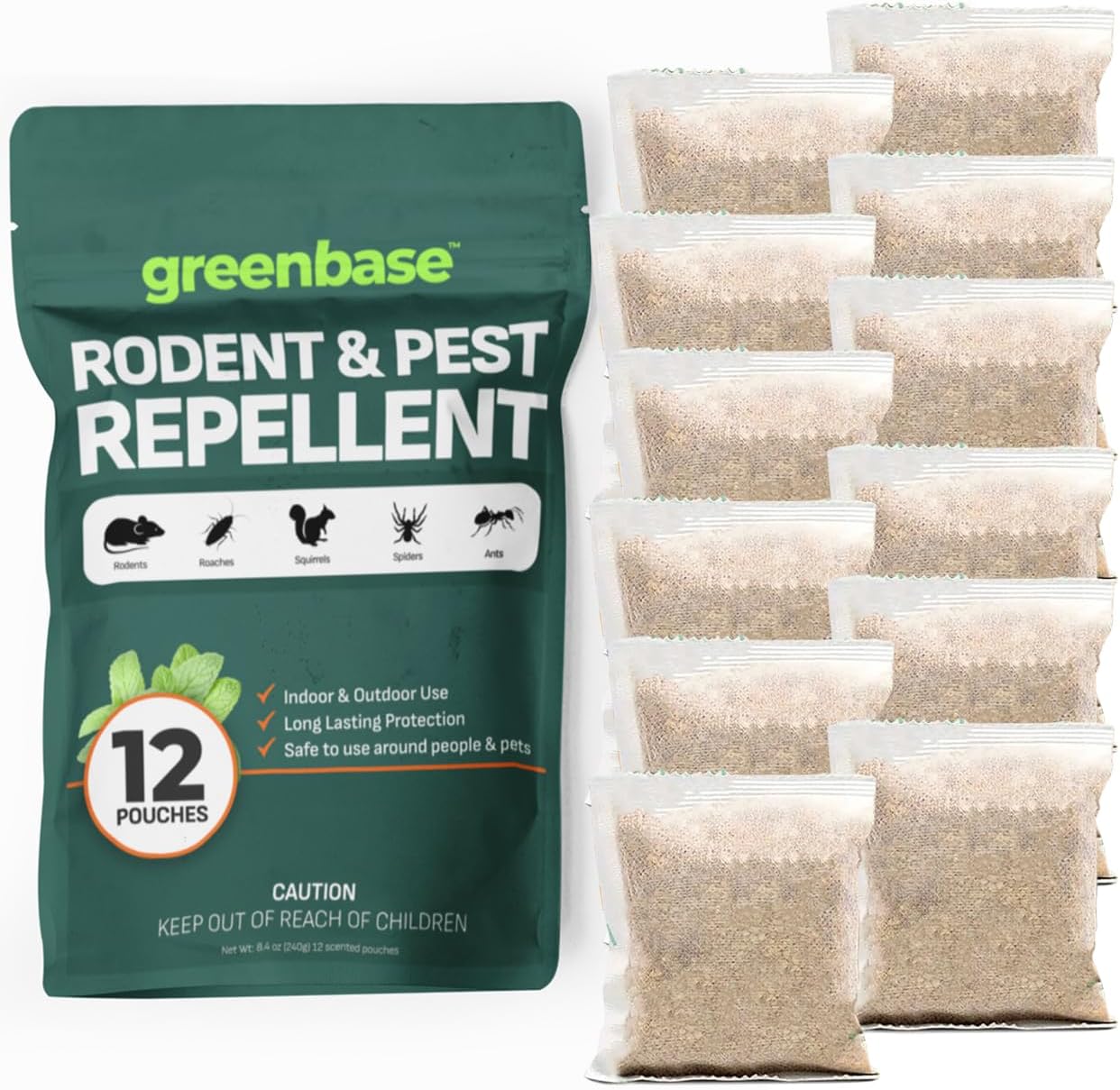 Amazon.com: Rodent Repellent, Mouse Repellent Pouches, Mice Repellent ...