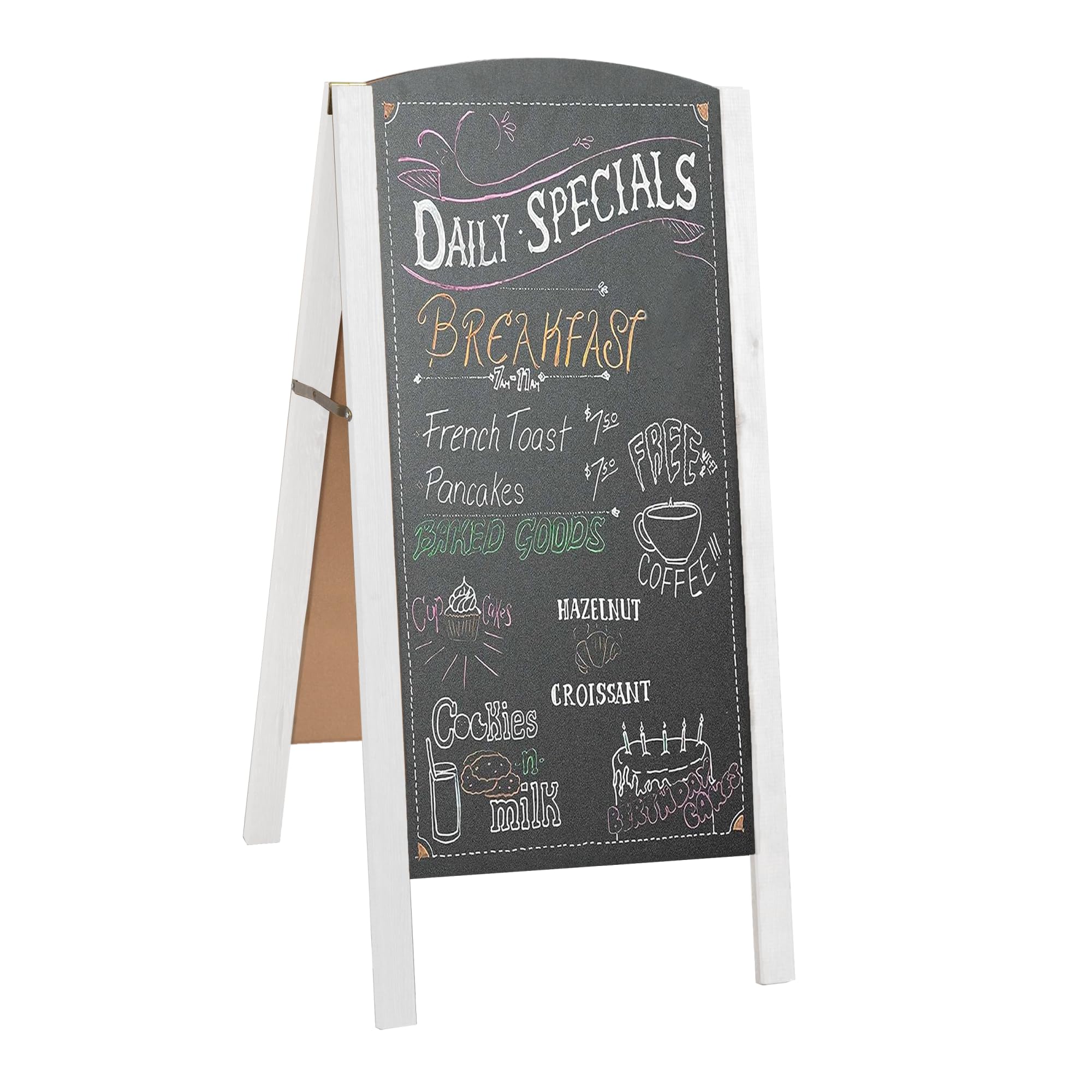 Snapklik.com : Ilyapa Wooden A-Frame Chalkboard Signs