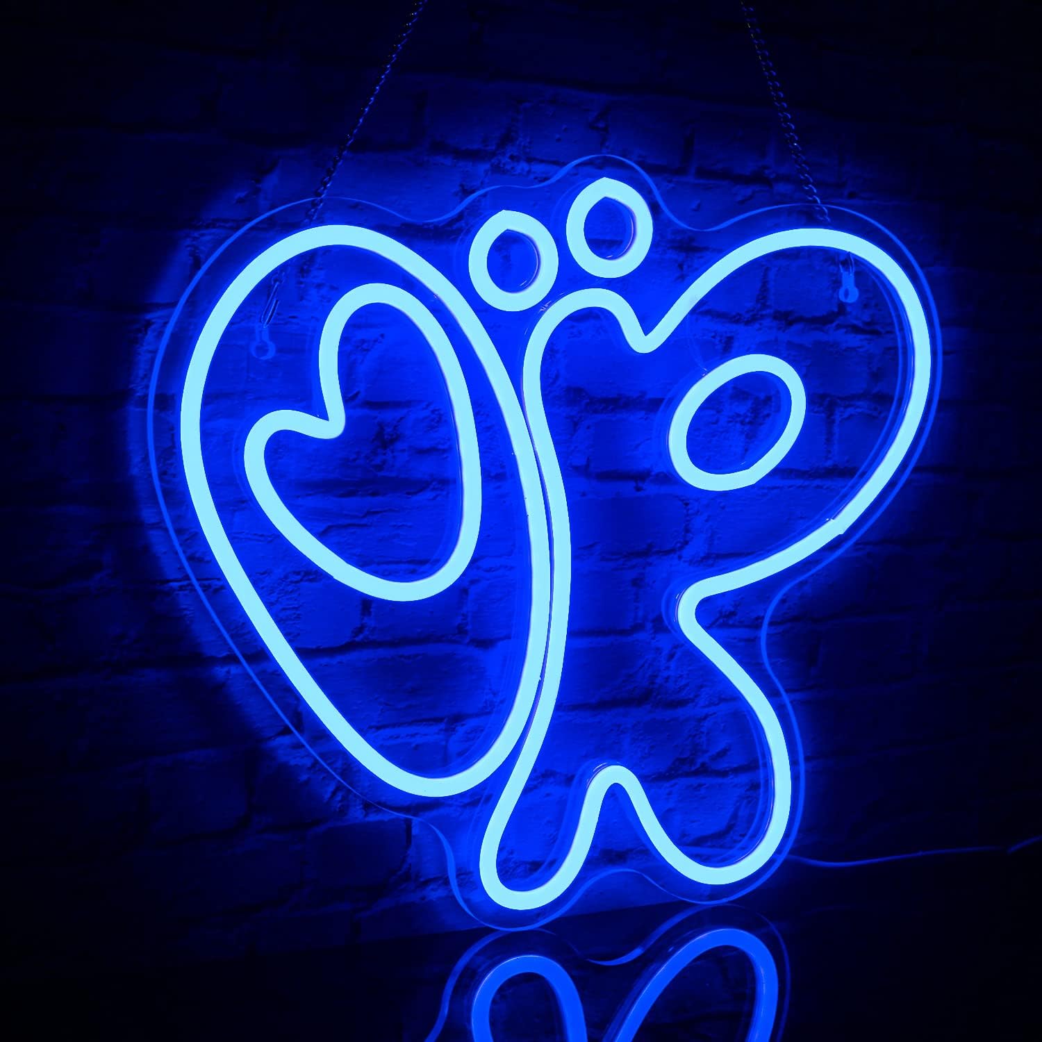 Amazon.com : OK Snail Neon Signs for Wall Decor Cute Blue Neon Light ...