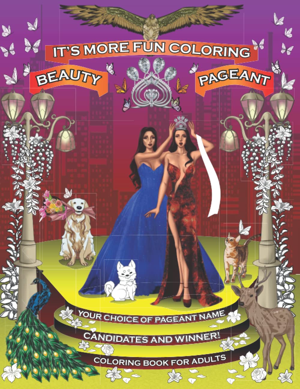 Amazon.com: It's More Fun Coloring Beauty Pageant: Your choice of ...