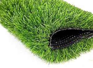 Amazon.com: Artificial grass Turf, Realistic Deluxe Synthetic Thick ...