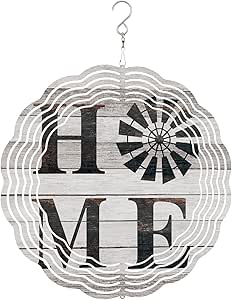 Amazon.com: Rustic Windmill Wood Wind Spinners for Yard and Garden ...