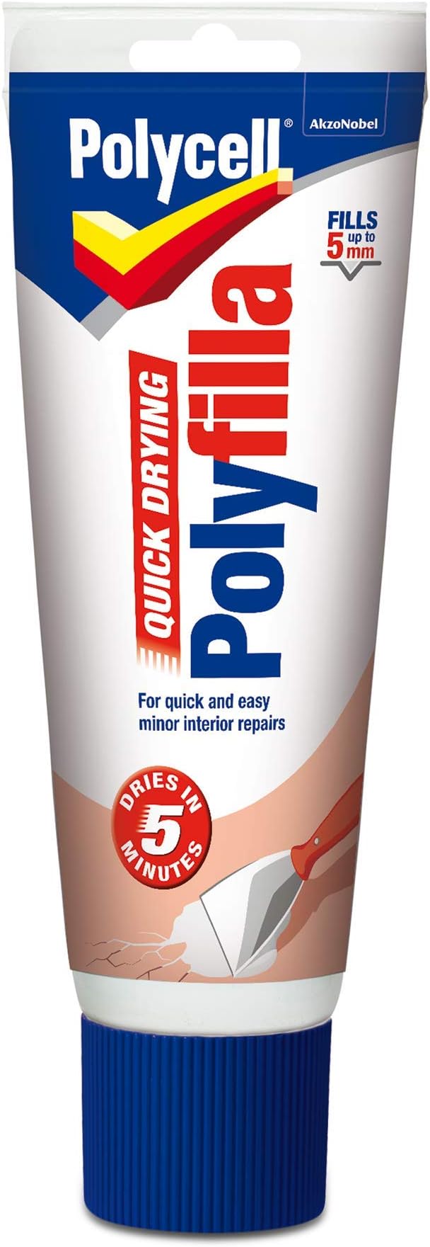 Polycell Multi Purpose Quick Drying Polyfilla, 330g (Packaging may vary ...
