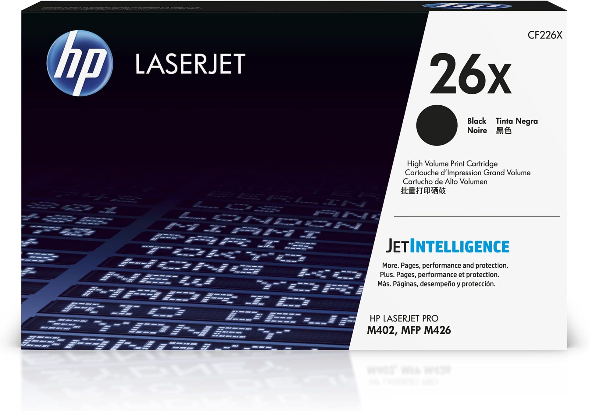 HP 26X (CF226X) High Yield Black Original Toner Cartridge : Amazon.ca ...
