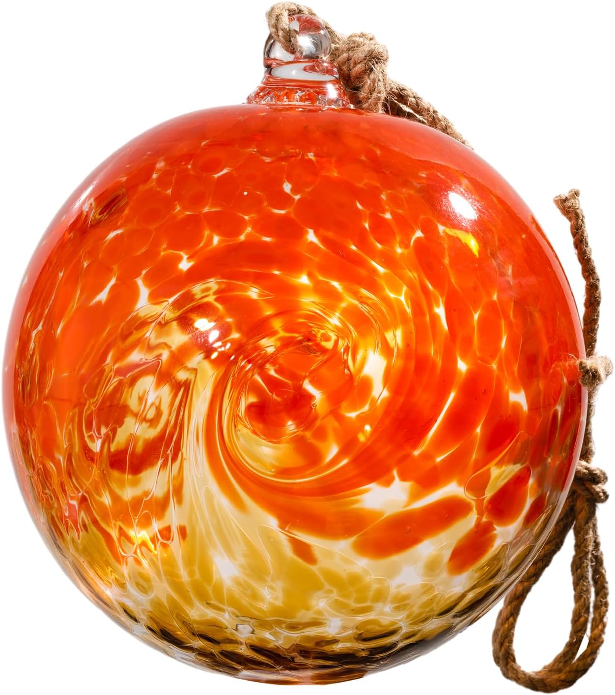Amazon.com: Oversized 6.9 in Glass Witch Ball - Hand Blown Gazing Balls ...