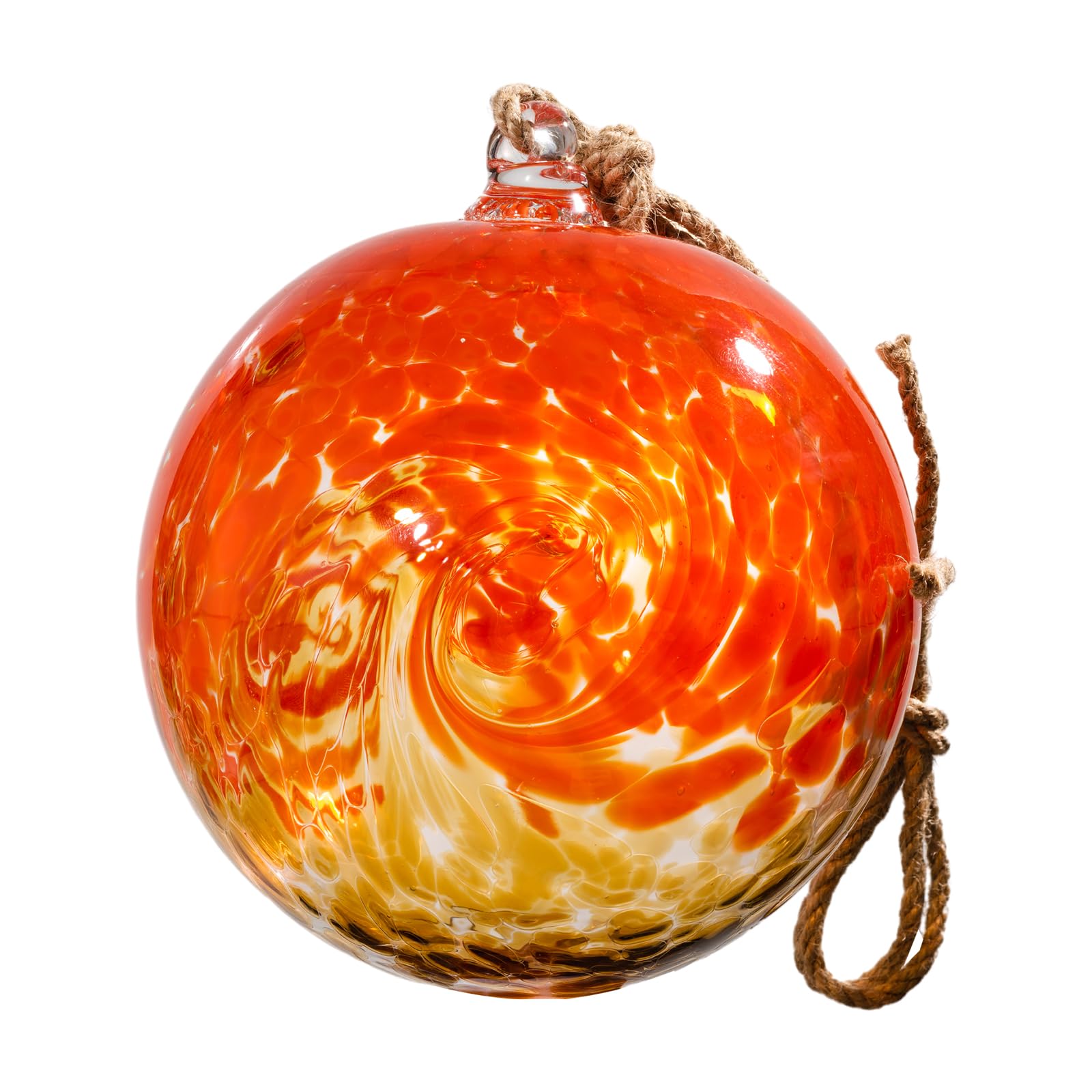 Amazon.com: Oversized 6.9 in Glass Witch Ball - Hand Blown Gazing Balls ...