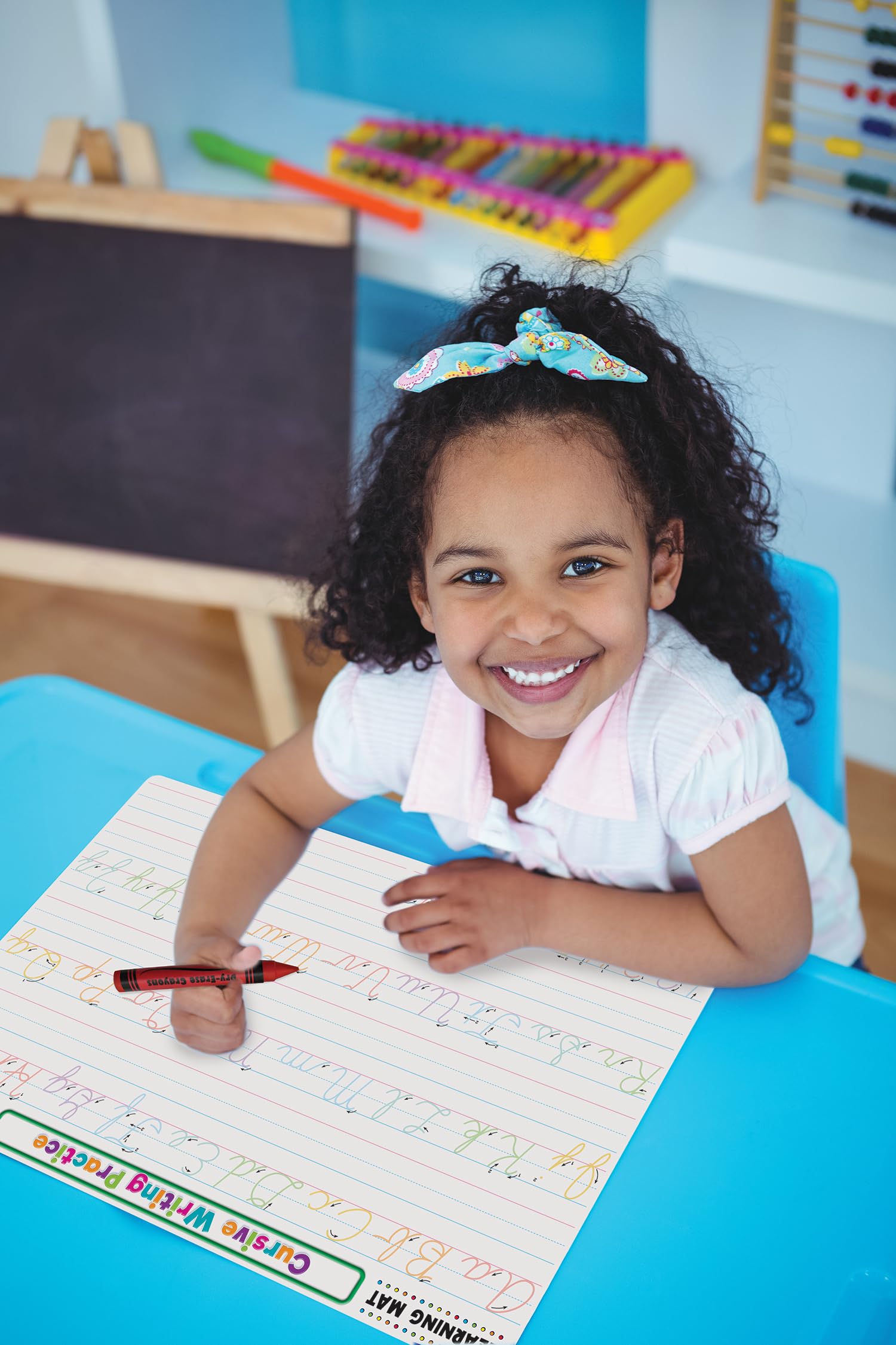 Snapklik.com : Cursive Writing Practice Learning Mat