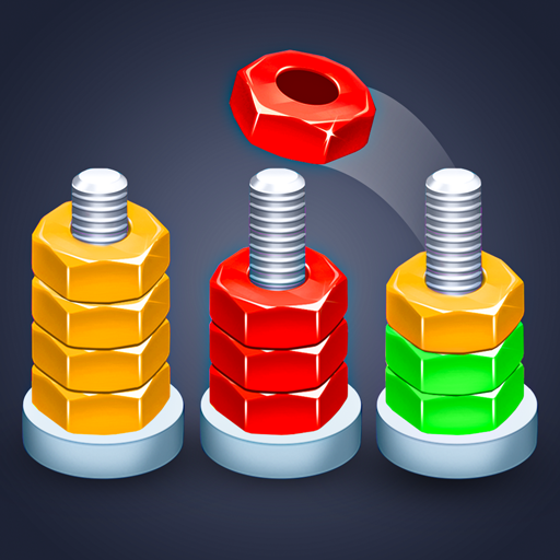 Nuts & Bolts Color Sorting Puzzle 3D The Screw Puzzle Challenge Unbolt ...