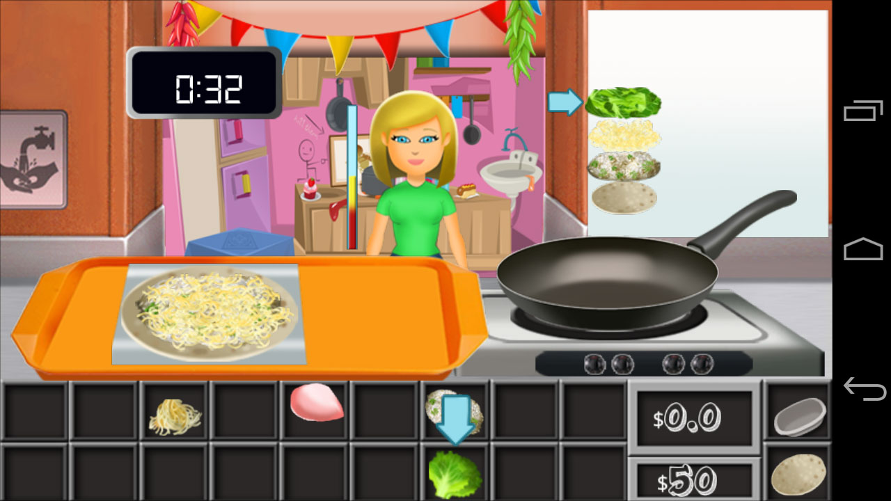 Cooking Diner Game for Kids - App on Amazon Appstore