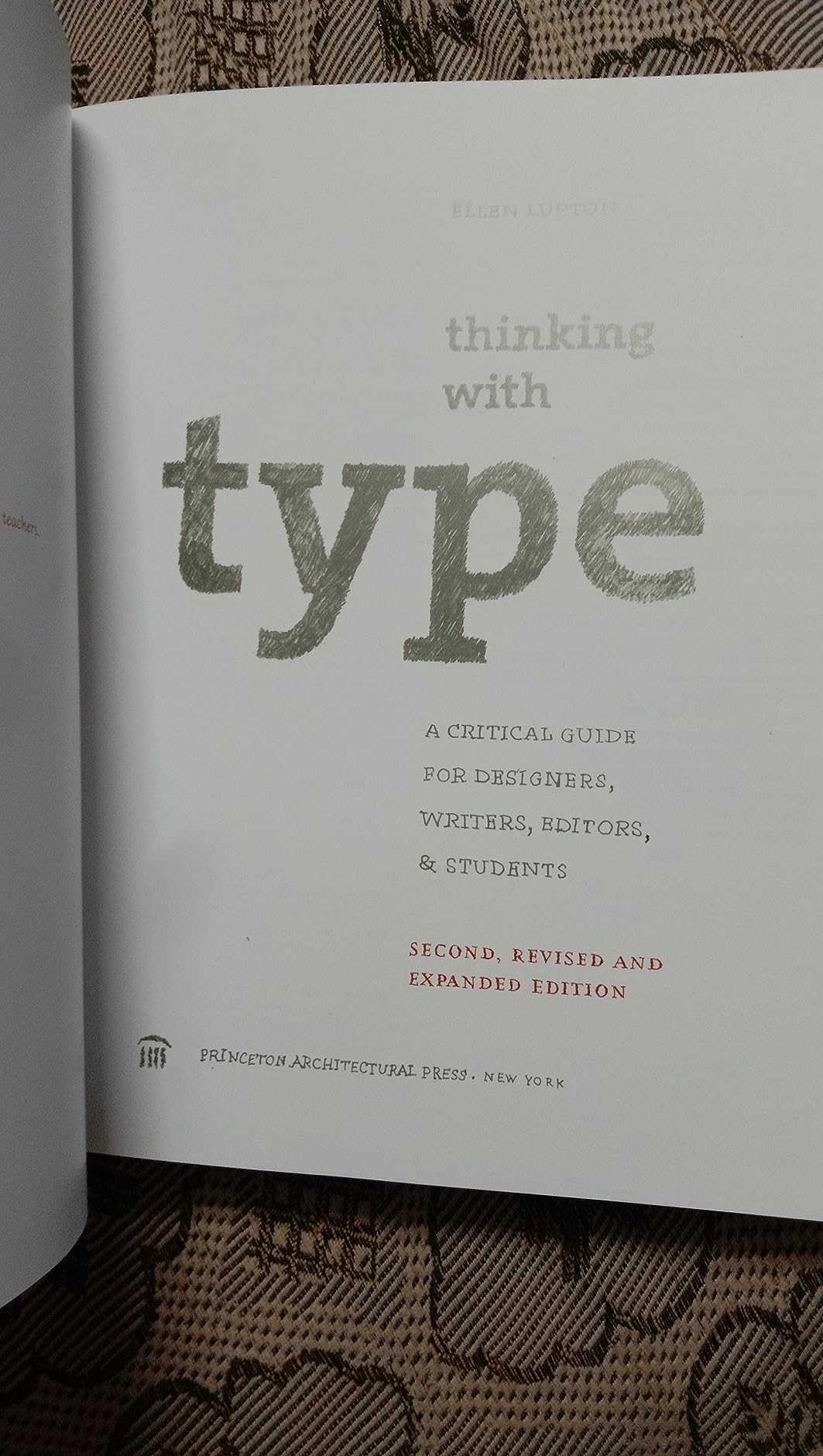Buy Thinking with type: A Critical Guide for Designers, Writers ...