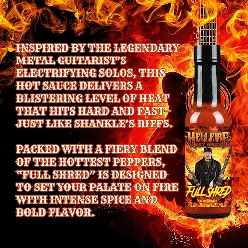 HELLFIRE DAVID SHANKLE SHANKLE SHRED DEMON SALSA CALIENTE. DAVID ...