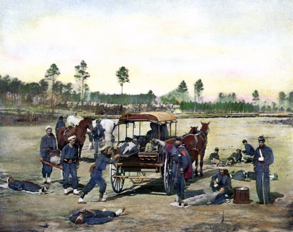 Wounded American Civil War Soldiers