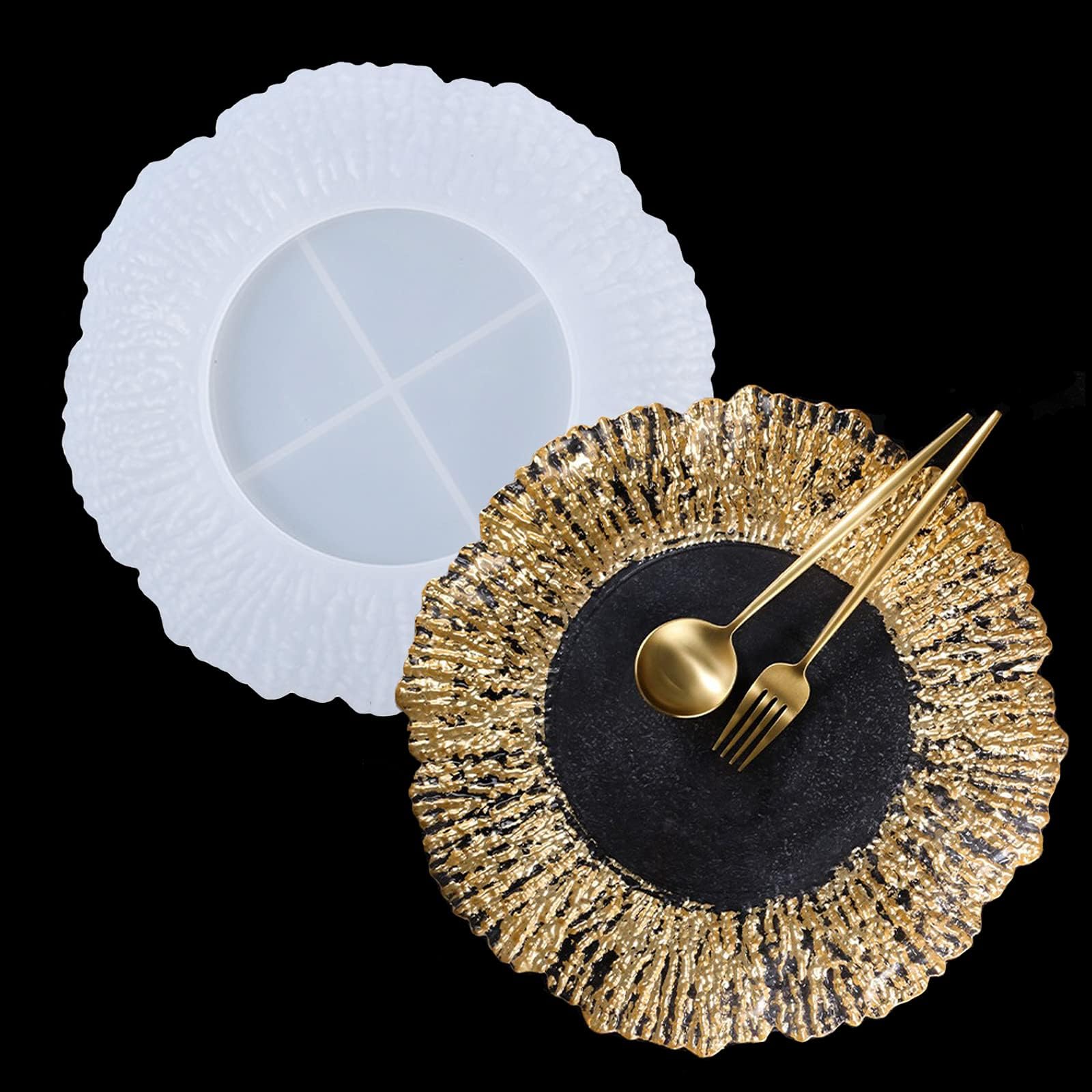 Amazon.com: Bowl Resin Molds,Fruit Storage Tray Epoxy Resin Casting ...