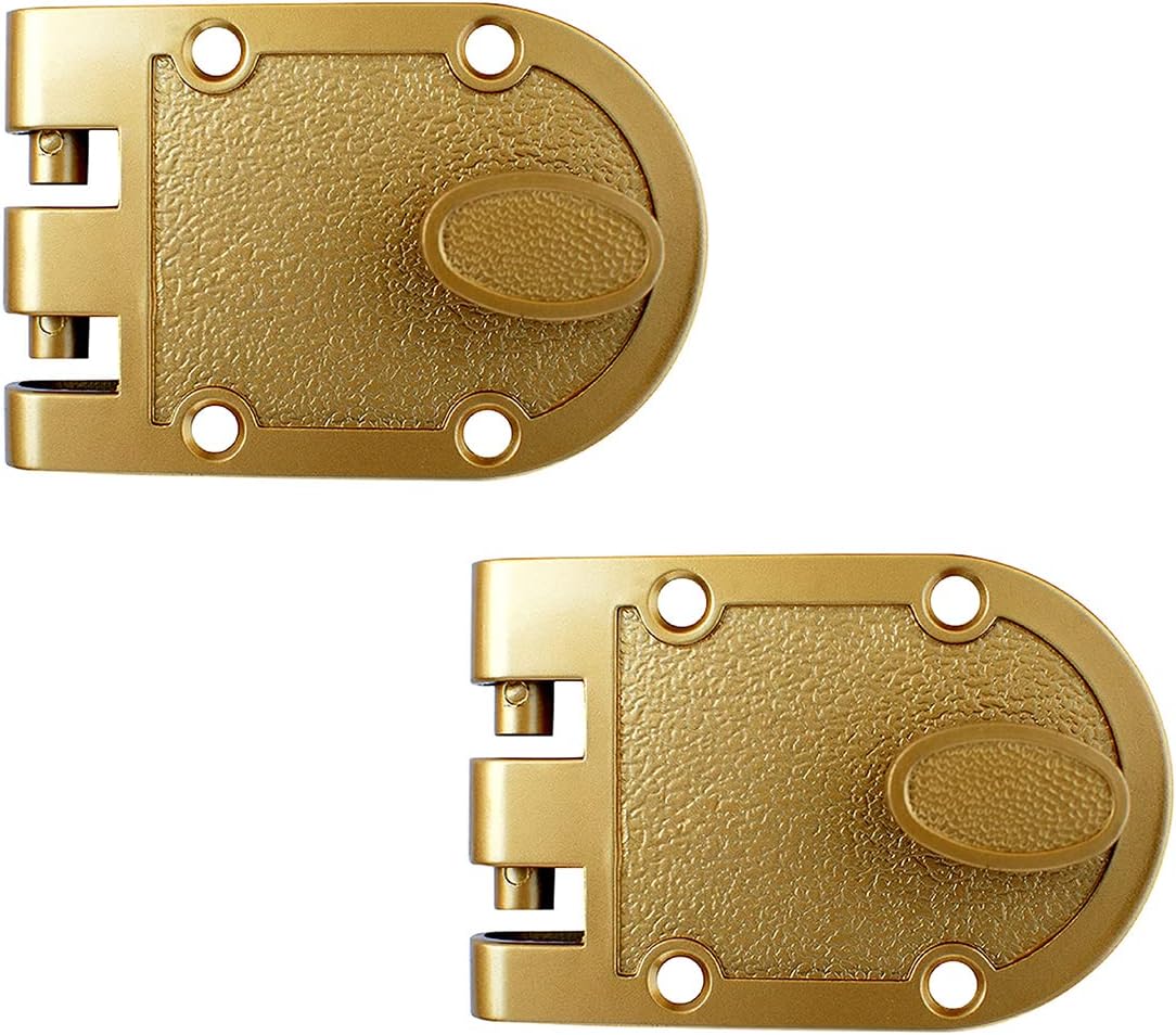 Yale P-85-DMG-PB-40 Deadlocking Nightlatch, Dark Metallic Finish/Brass ...