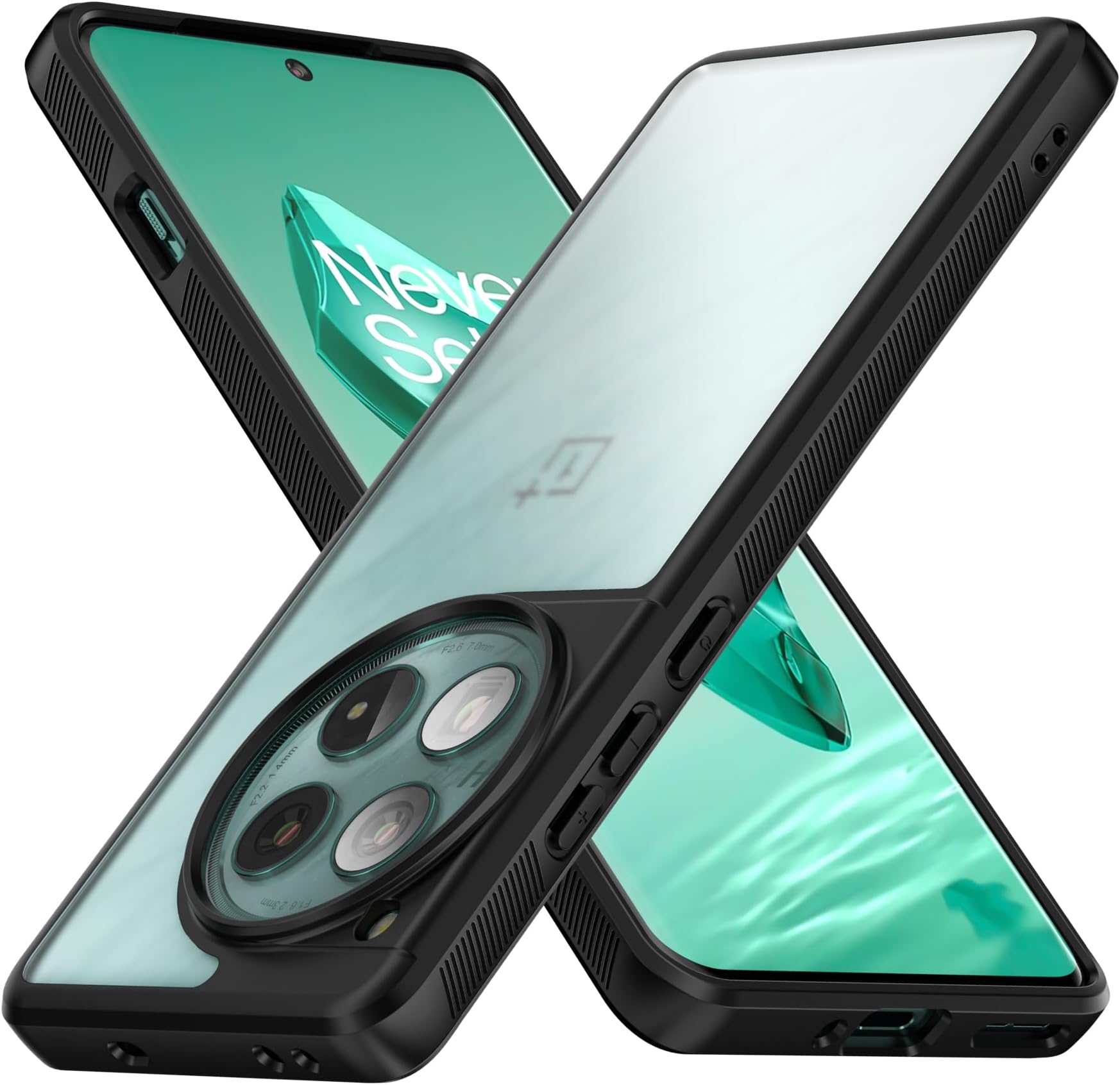 Amazon.com: Foluu Slim Fit Case for OnePlus 12 2024, Translucent Matte ...