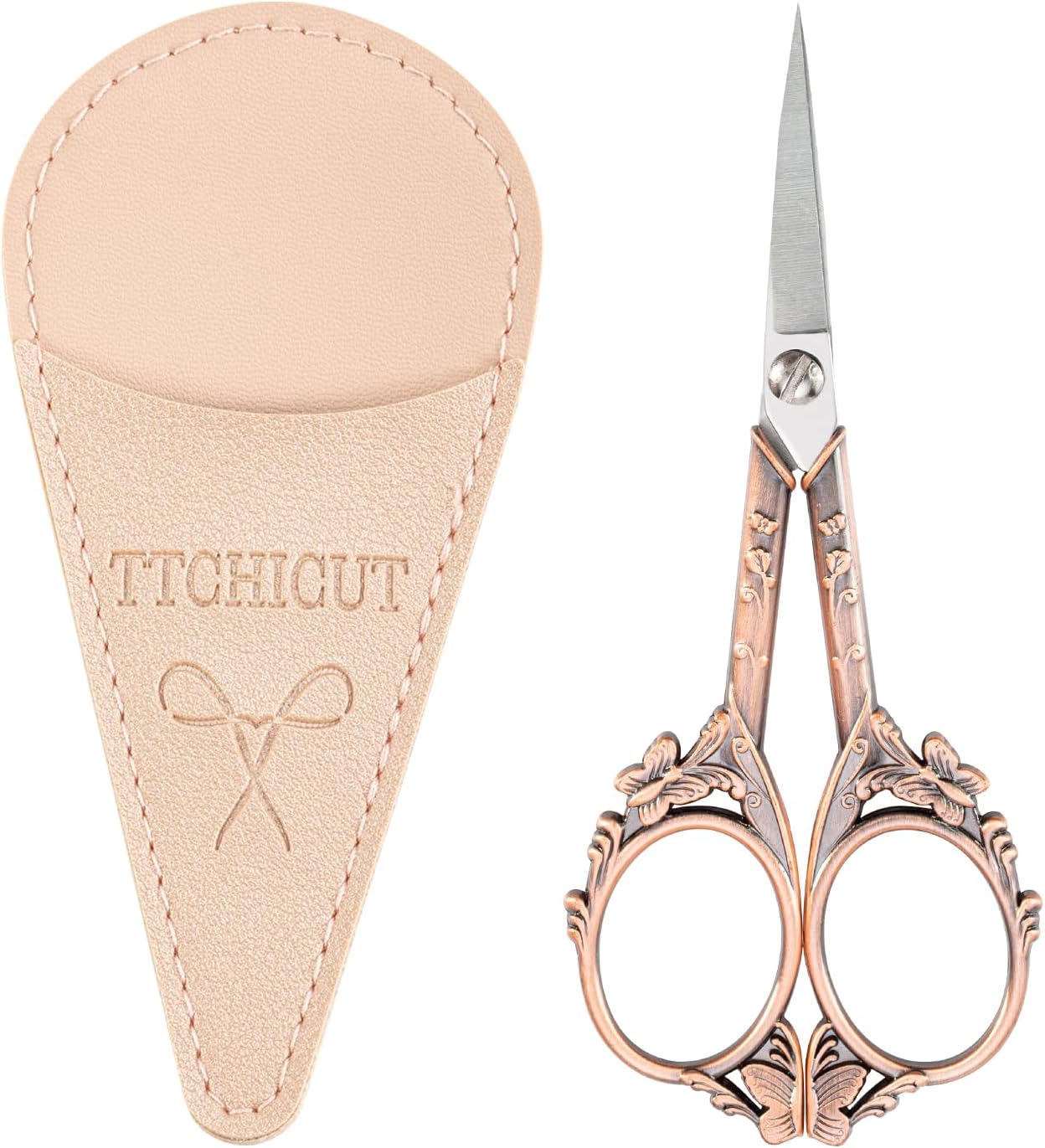 Amazon.com: Vintage Stainless Steel Scissors - Small Sewing & Crochet ...