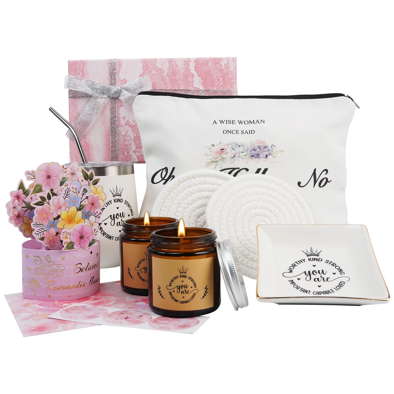 Amazon.com: Gifts for Women, Birthday Gift Box Basket, Care Package for ...