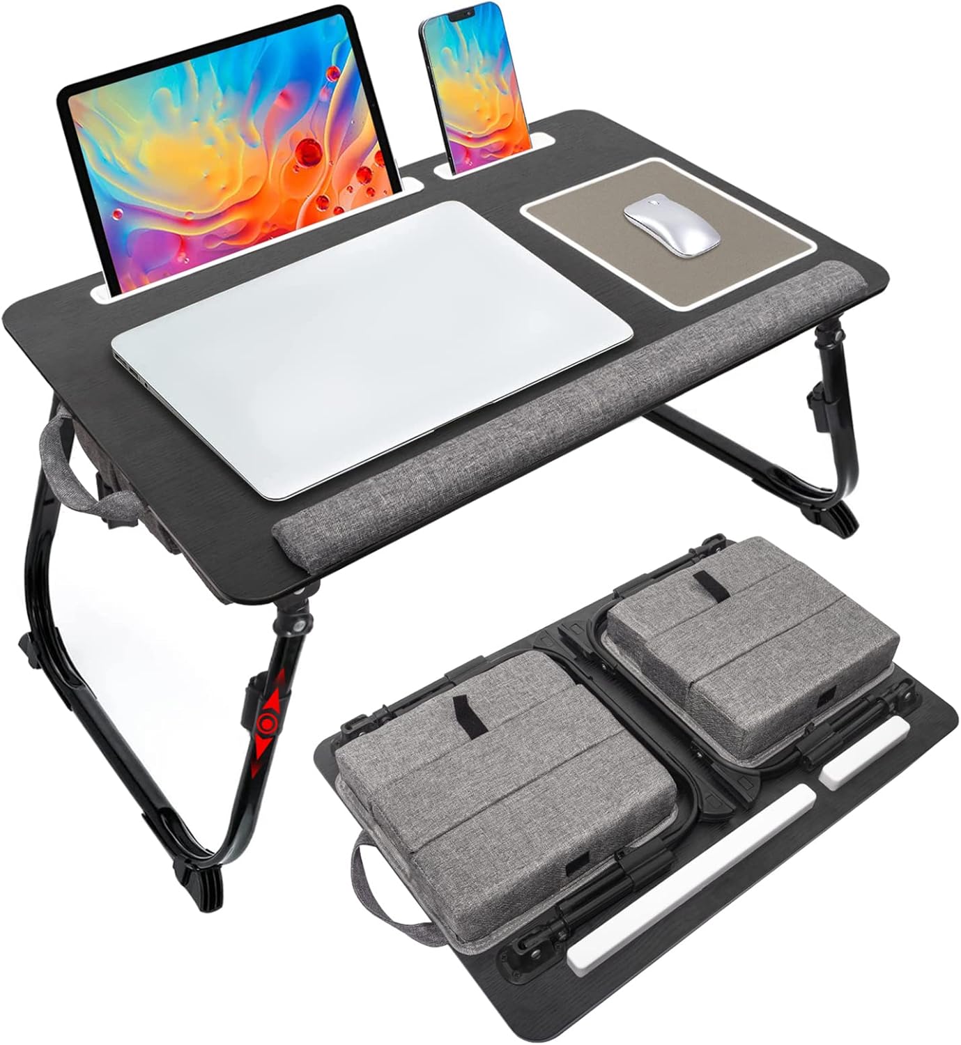 Amazon.com: Lap Desk for Laptop-MAHGOUBComputer Lap Desk with Cushion ...