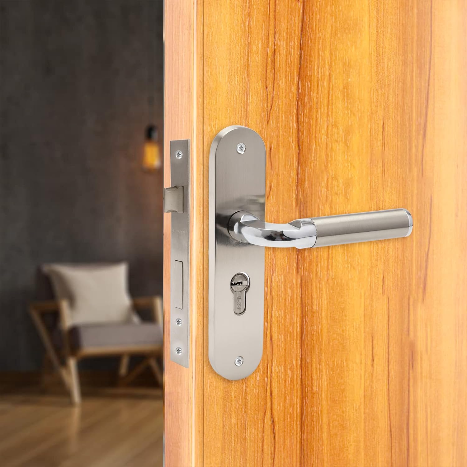 IPSA 10" CY Sky Lock Set with 60MM ONE Side KNOB & Key Cylinder-FSS Set ...