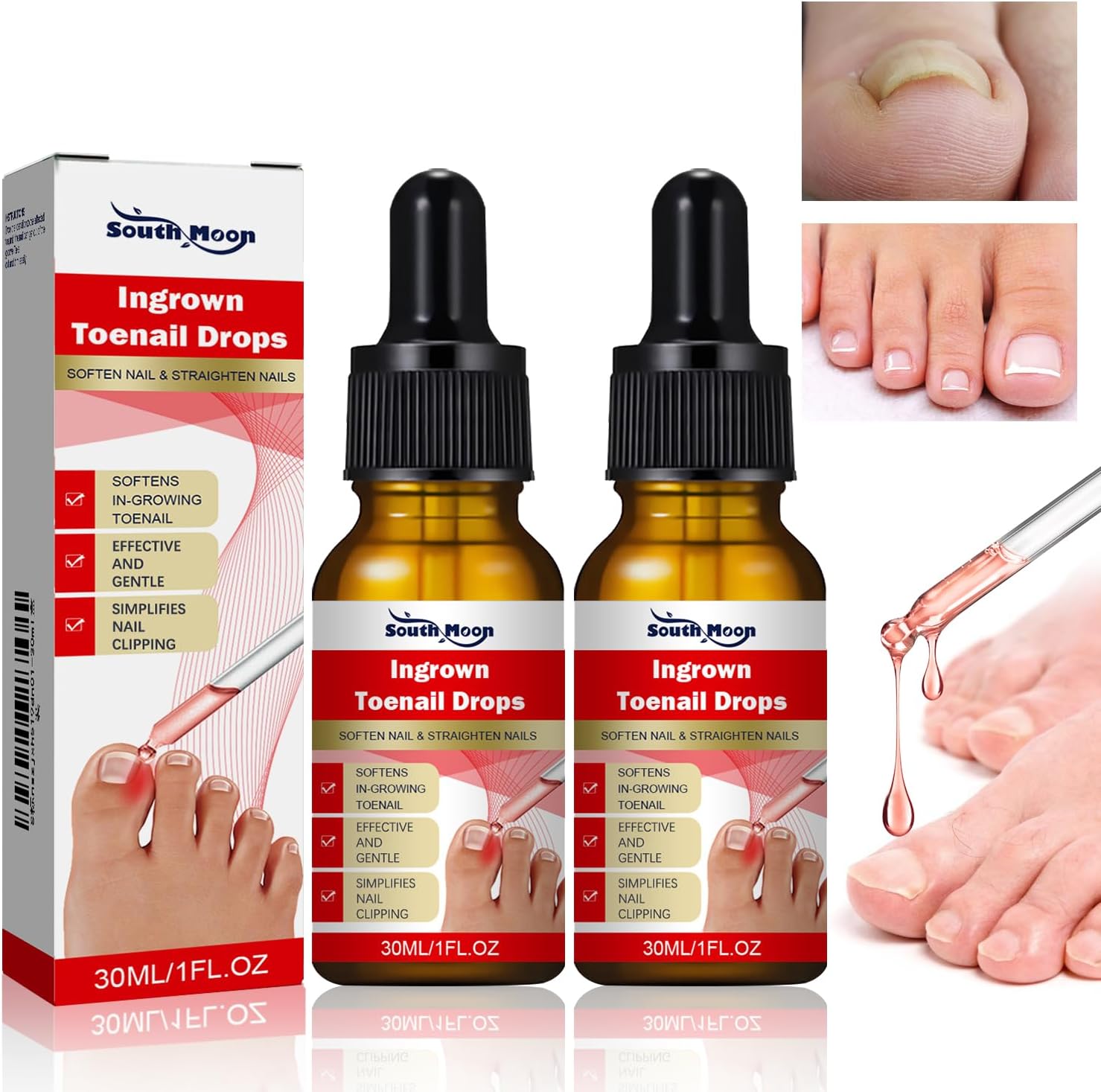 Amazon.com: Dr. Scholl's Ingrown Toenail Pain Reliever, 0.3oz ...