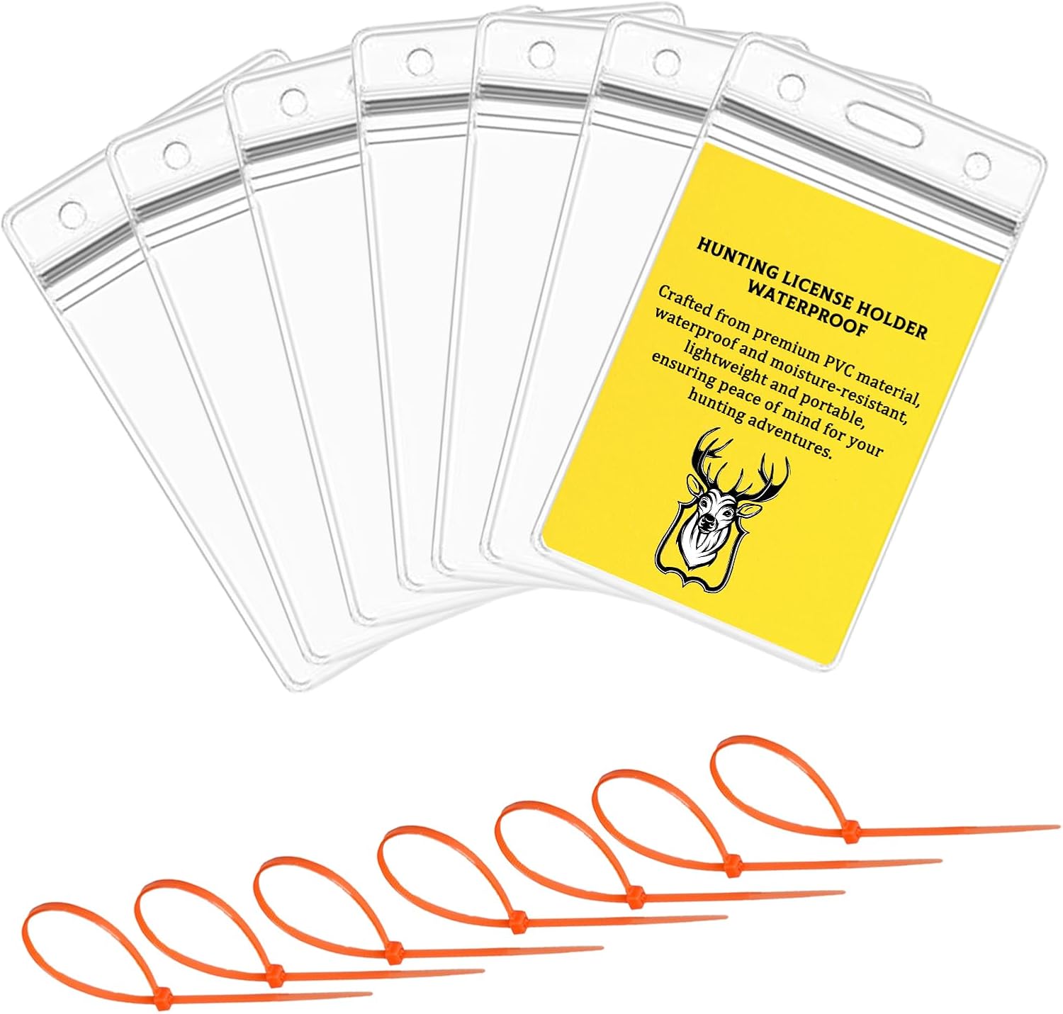 Amazon.com : TTFdacai 10 Pack Hunting License Holder, Hunting License ...