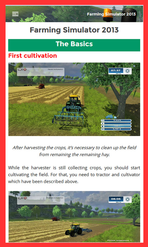 Farming Simulator 2013 Guide:Amazon.co.uk:Appstore for Android