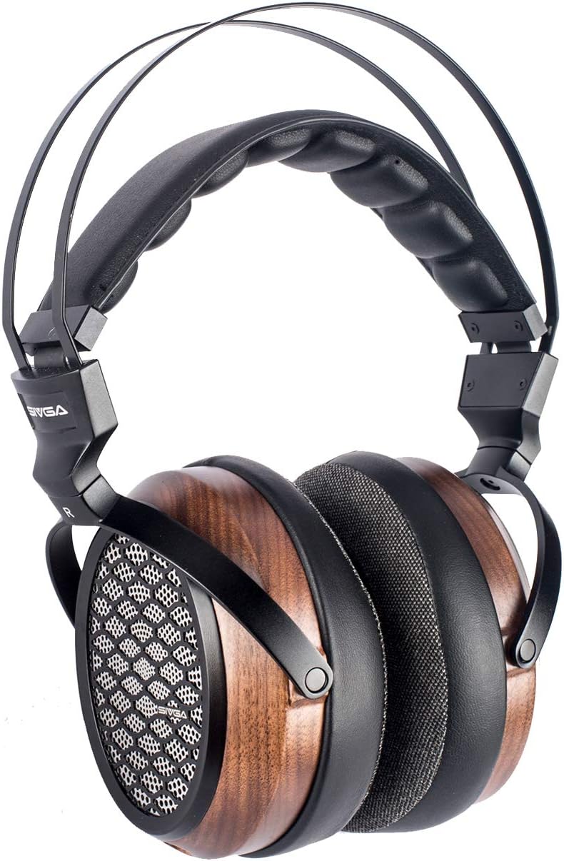 Amazon.com: SIVGA P-Ⅱ Over Ear Open Back Walnut Wood Hi-Fi Planar ...