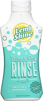 Amazon.com: Lemi Shine 8.45 Oz. Shine + Dry Rinse, Natural Rinse Aid ...