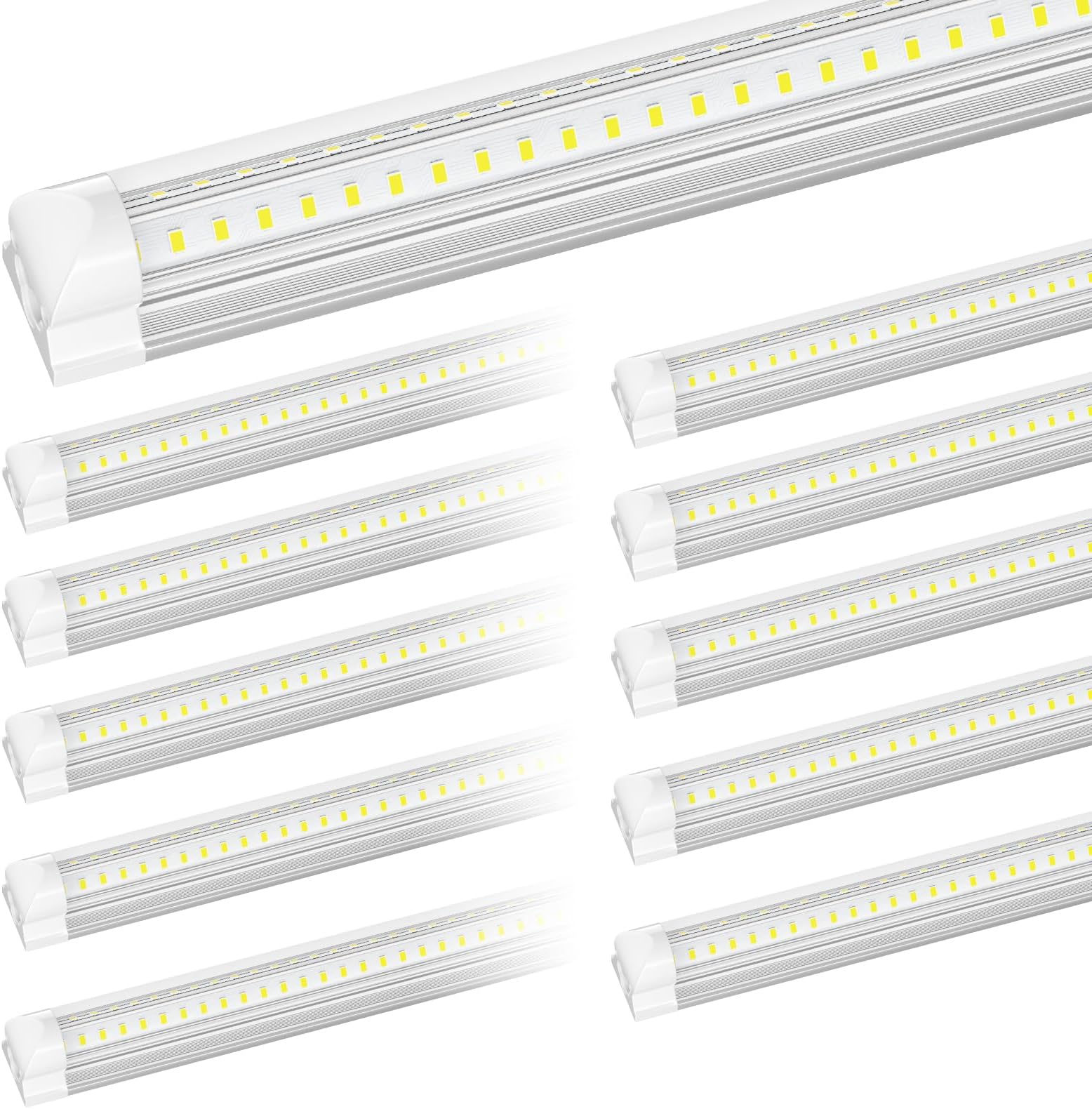 ELEKICO 8FT LED Shop Light, Super Bright 100W Shop Lights, 15000LM ...