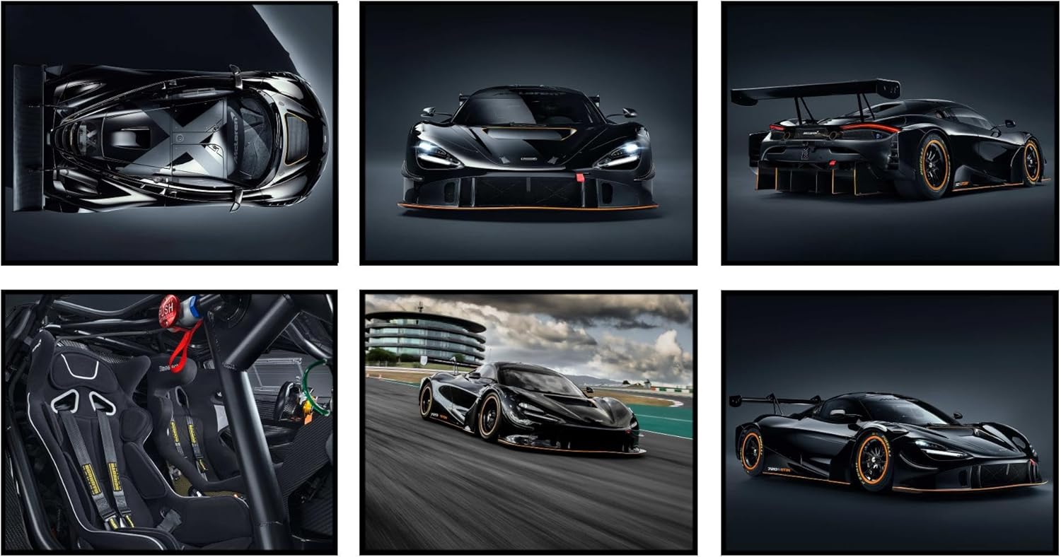 BigWig Prints McLaren Poster - McLaren 720S GT3X, Sports Car Poster ...
