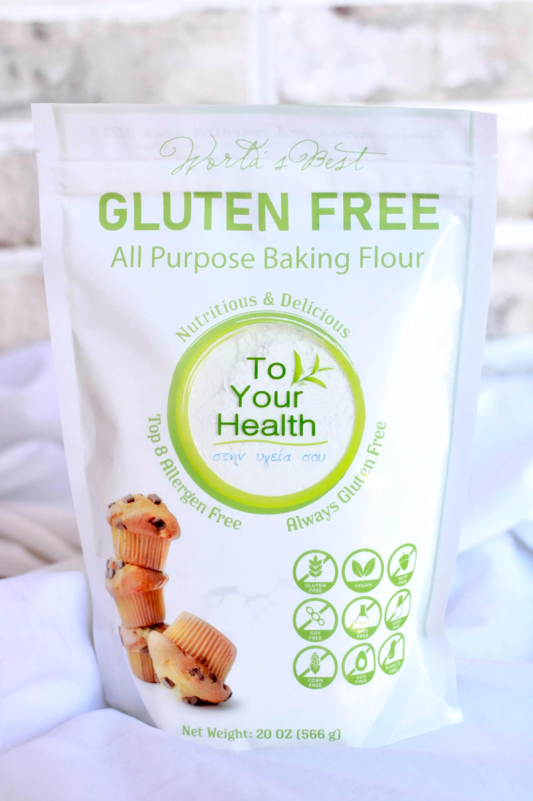 Amazon.com : To Your Health Bakery Gluten Free Flour (20 oz): All ...