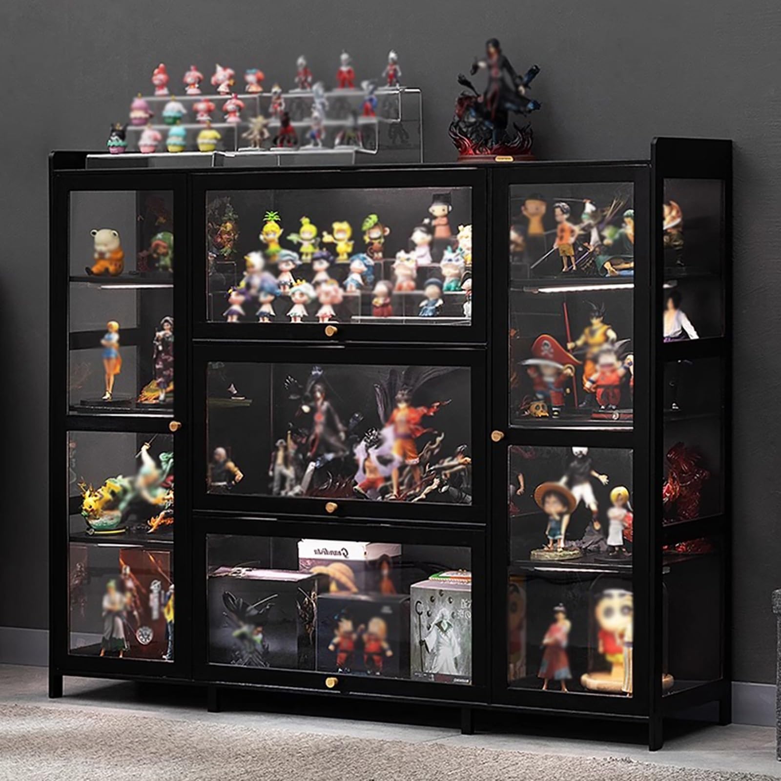 Amazon.com: FVTVHEV Display Cabinets Display Case with Acrylic Doors ...