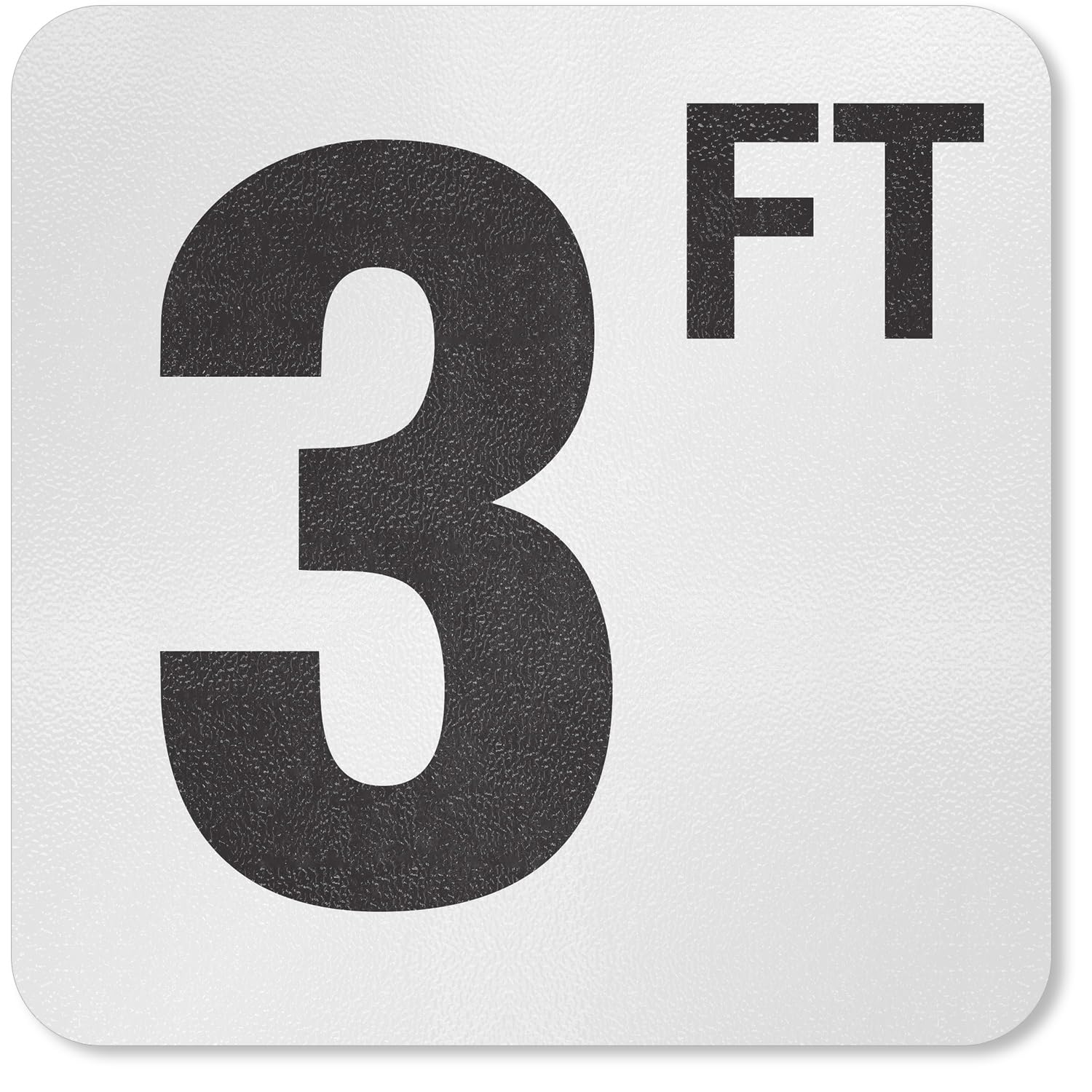 Amazon.com: SmartSign 3 FT Pool Depth Marker | Sign | Sticker, 4 ...