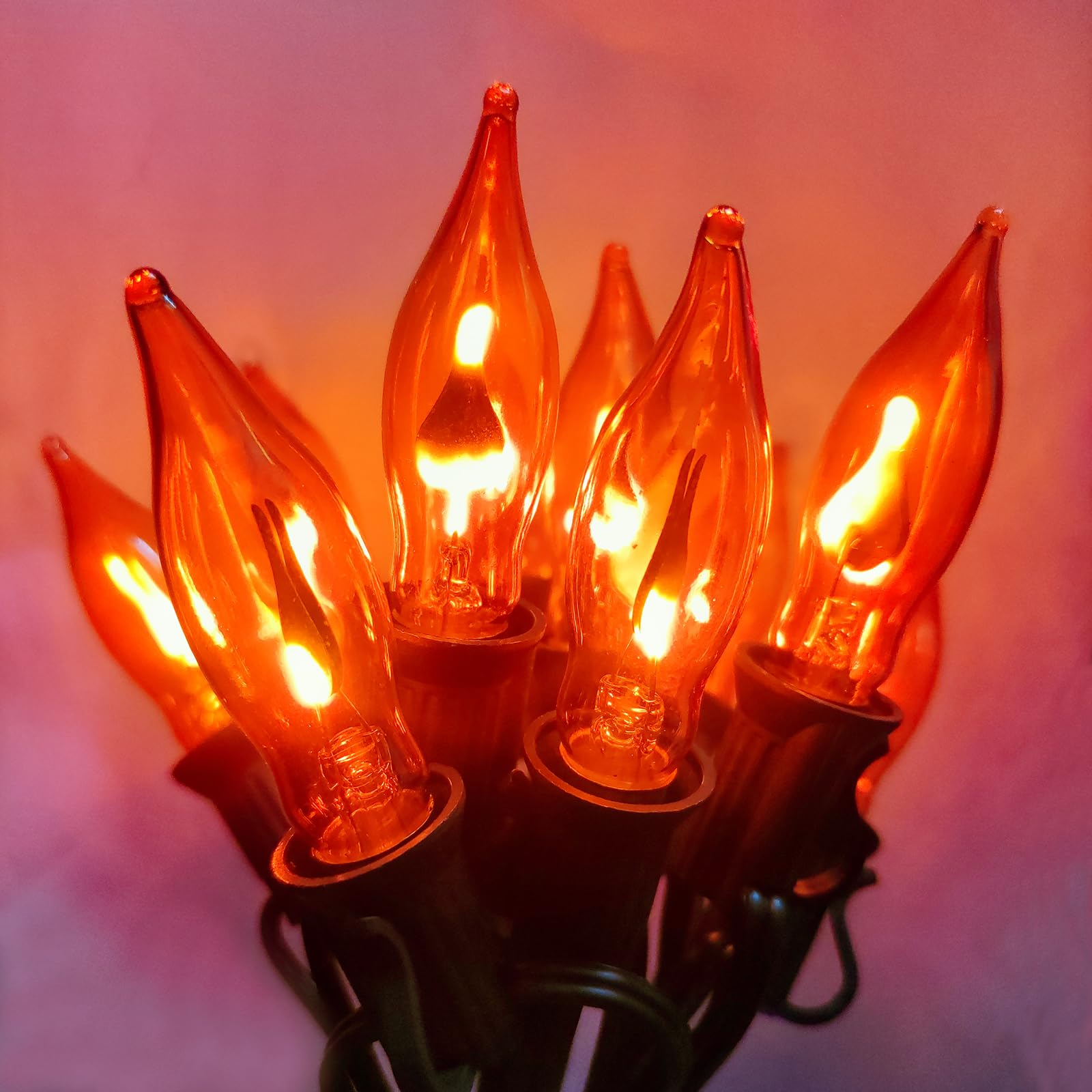 10 C7 Flicker Flame Lights China Supplier PC Cover Mini C7 Bulb LED