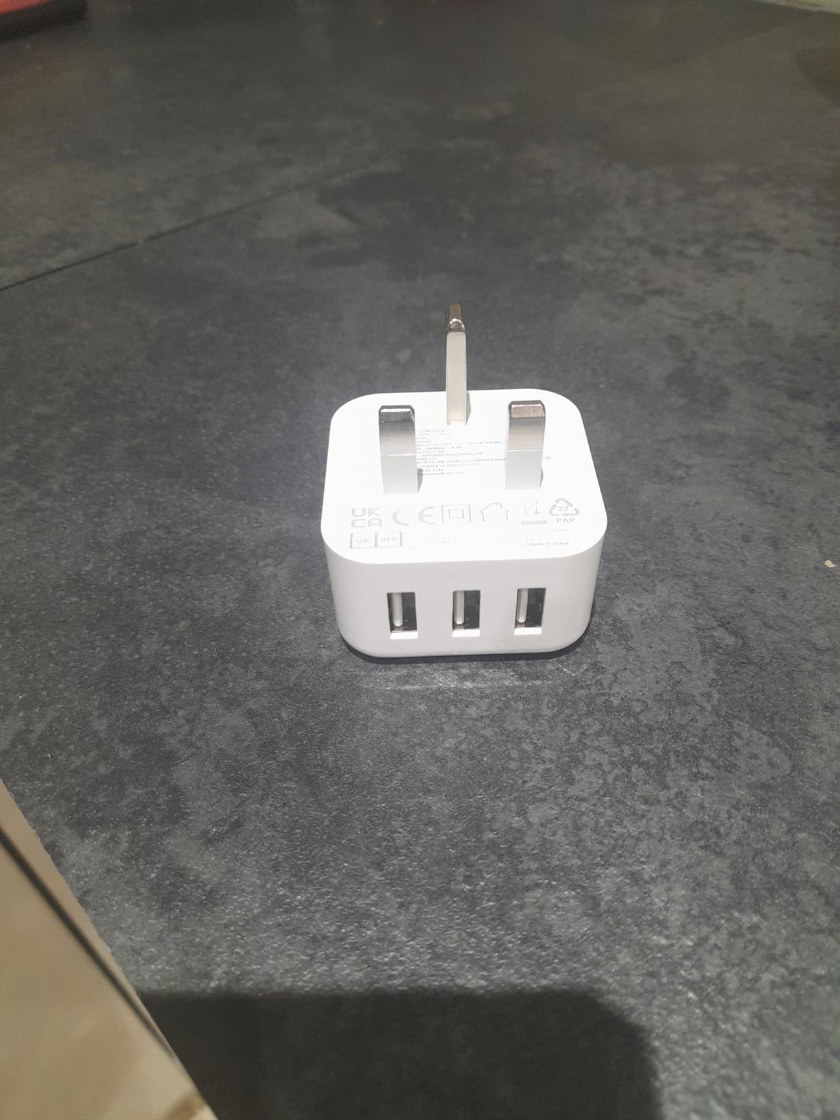 USB Plug, Multi USB Charger 5V 3A for iPhone X XR XS 8 7 6 6S Plus 5 5S ...