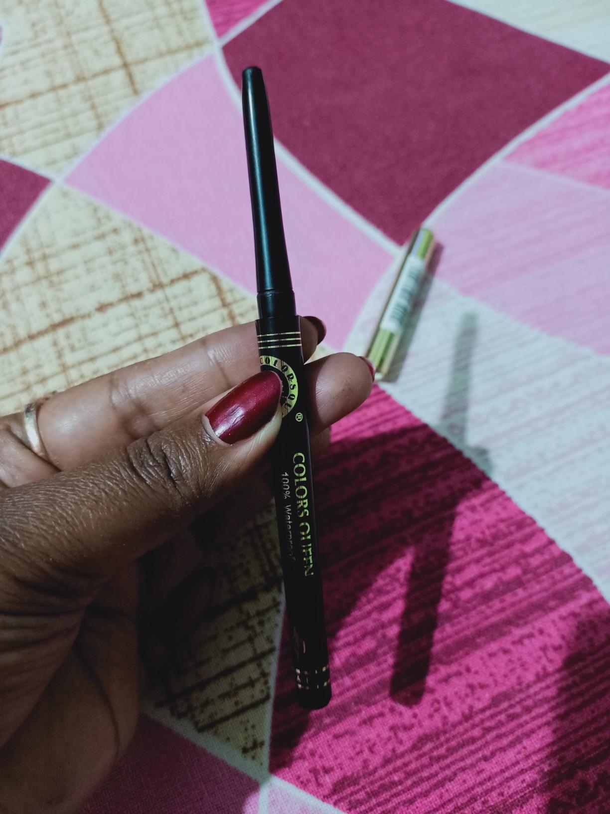 Buy Colors Queen HD Gel Kohl Kajal, Smooth and Soft Jet Black Matte ...