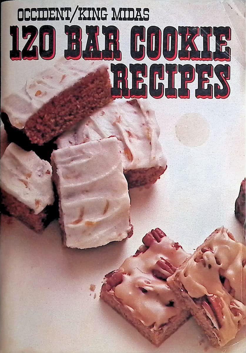 Occident / King Midas 120 Bar Cookie Recipes: Occident-King Midas ...