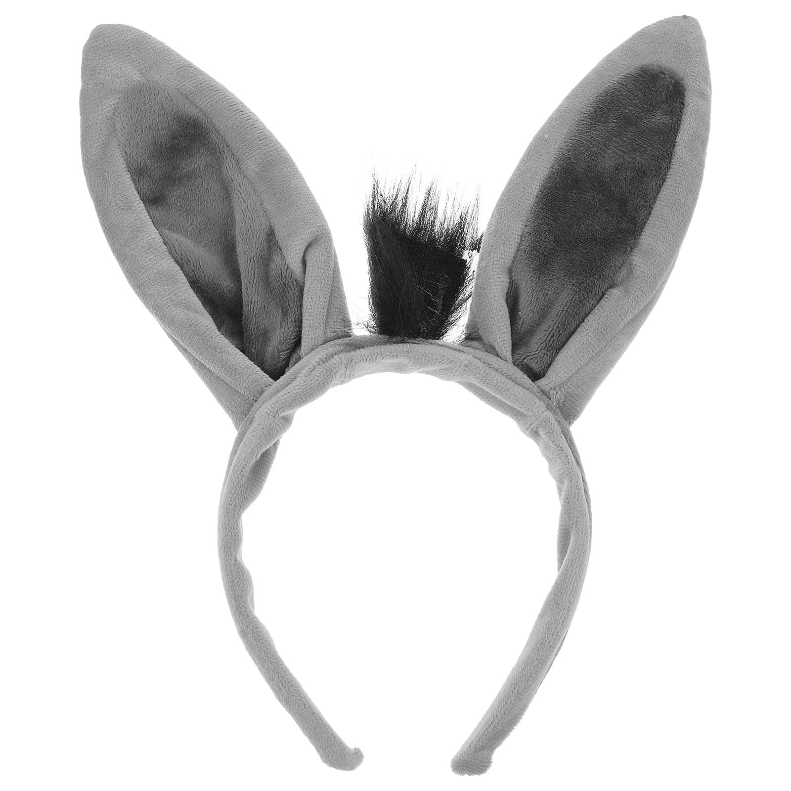 Amazon.com: JOINPAYA 1Pcs Donkey Ears Headband: Donkey Costume Hair ...