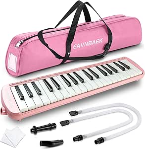 Amazon.com: Eavnbaek Melodica Instrument, Professional Mouth Air Piano ...