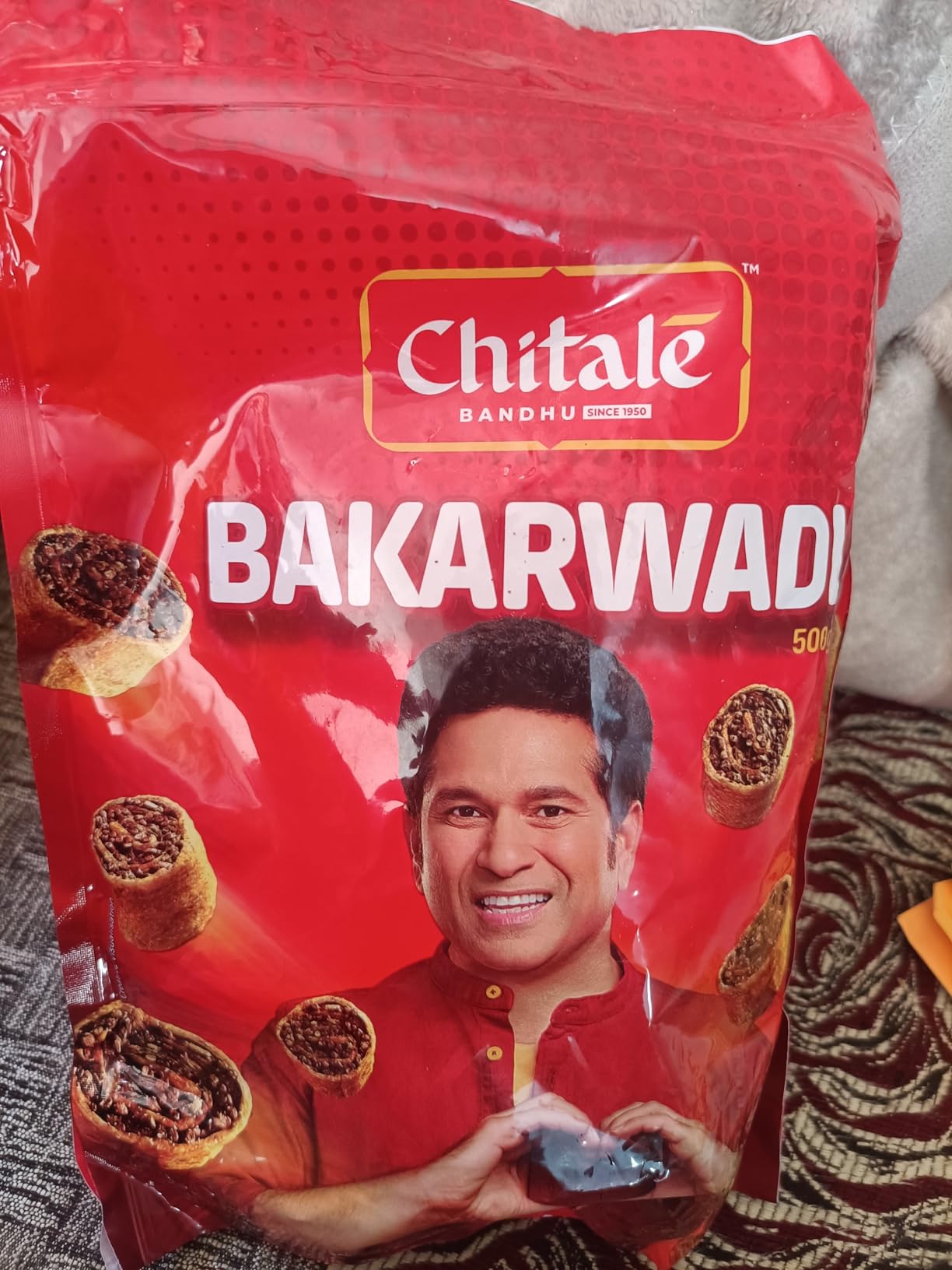 Chitale Bandhu Bakarwadi, 500gm Pouch : Amazon.in: Grocery & Gourmet Foods