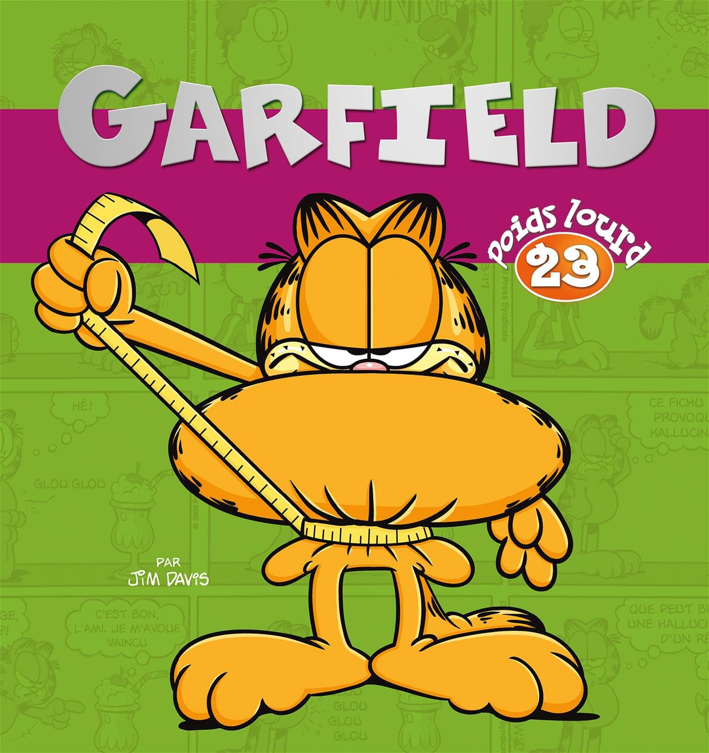 Garfield: Poids lourd 23: Davis, Jim: 9782898450228: Books - Amazon.ca