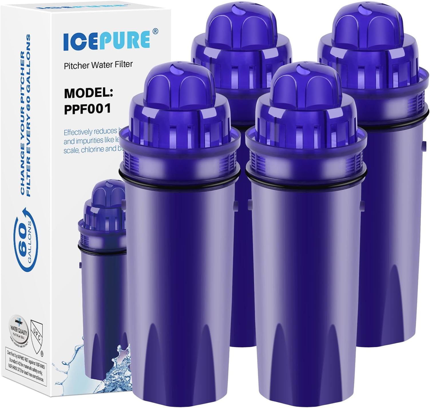 Amazon.com: CRF950Z Pitcher Water Filter Replacement Fit for Pur, Pur ...